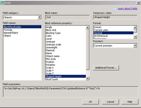 Displaying Parameter Value Autodesk Community