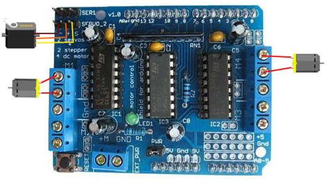 creating an obstacle avoiding robot with arduino adafruit motor shield