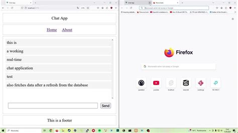 Real Time Web Chat Application Using Websockets With A React Frontend And Expressmysql Backend