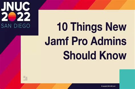 10 Things New Jamf Pro Admins Should Know配中文字幕 Solutionkeys