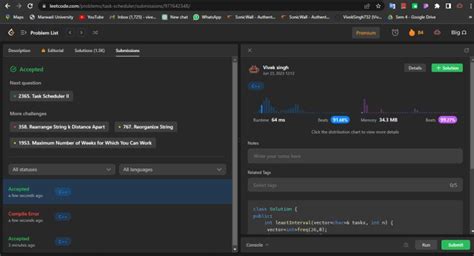 Vivek Kumar On Linkedin Day37 100daysofcodechallenge Dsa Dailycoding Problemsolving