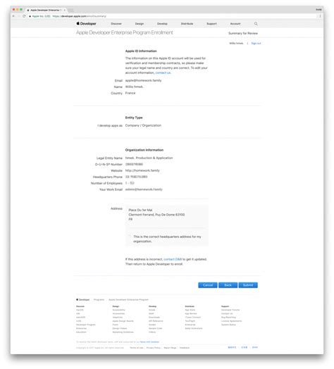 Comment Créer Un Compte Apple Developer Enterprise Program Agence Hmwk
