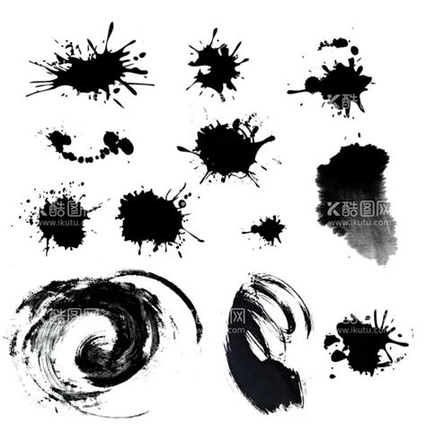 墨迹 源文件下载【酷图网】泼墨 墨点墨痕 喷墨墨迹 书法笔触 墨迹笔刷 划痕 纹理 背景古典 水墨 山水画 意境 水墨笔迹 水墨笔触 墨水 毛笔 笔头 花瓣网