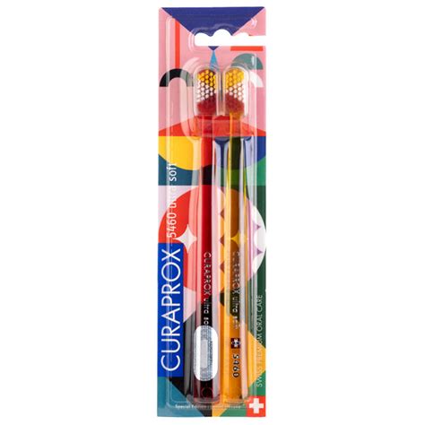 Набор зубных щеток CURAPROX CS 5460 ultra soft Duo Power Smile 2023, 2 ...