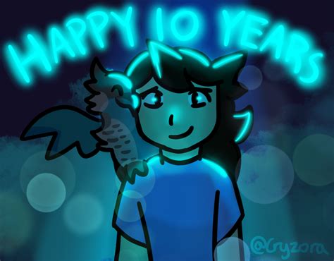 Happy 10 Years Jaiden Animations By Cryzora On Deviantart