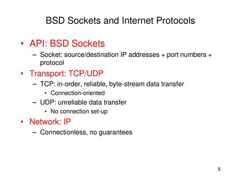 Transport Layer Api Socket Programming Ppt Download