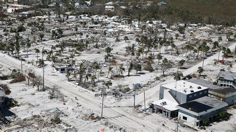 Aerial Video Shows Devastation On Fort Myers Beach After Hurricane Ian