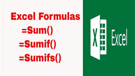 Part 10 Sum Sumif Sumifs Function In Tamil Excel Formula In