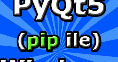 Yapay Zeka Labs PyQt Pip Ile Windows Kurulumu