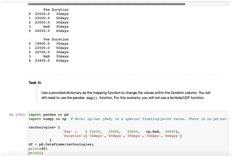 Solved Task 1g The Score In The Below Dataframe Will Be