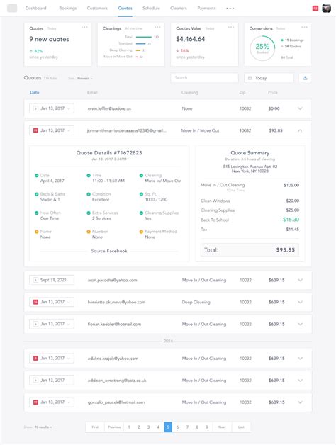 Data Table Ui Design Examples To Use As Inspiration Artofit