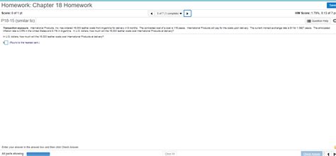 Solved Homework Chapter 18 Homework Save Score 0 Of 1 Pt 5