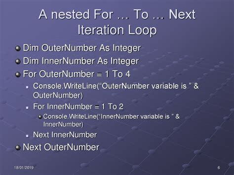 Nested Loops And The Step Parameter Ppt Download