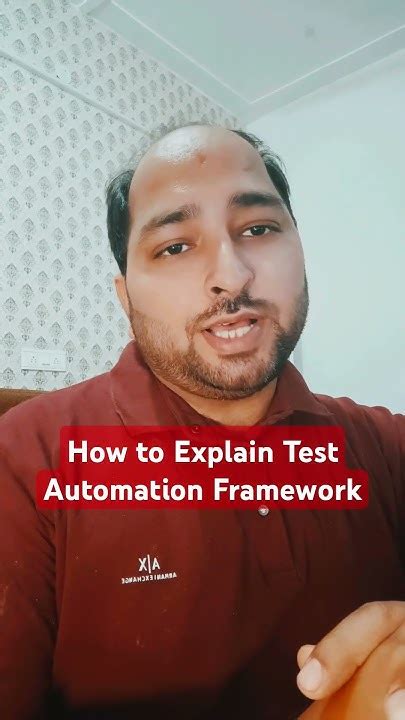 How To Explain Test Automation Framework Testautomation Testautomationframework Java Youtube
