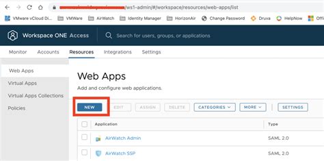 Vmware Workspace One Access Saml Sso Digital Workspace