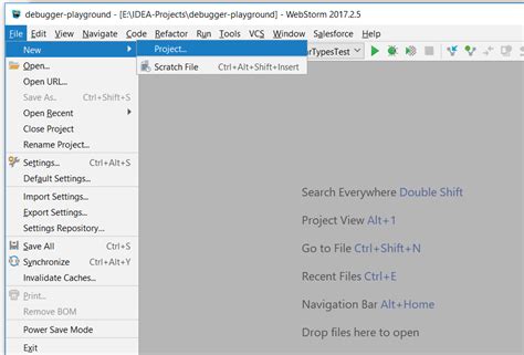 Create Salesforce Project With Jetforcer Features
