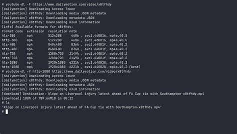 Youtube Dl Download Videos From Youtube And Other Video Sites