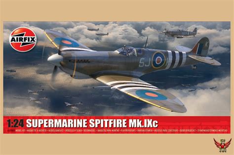 Rowasp Modelbouwairfix 1 24 Supermarine Spitfire Mk Ixc Rowasp Modelbouw