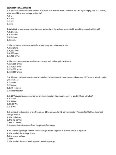 Electronics Sample Problems 06 Pdf Electrical Impedance Series