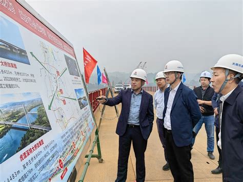 四川省交通运输厅重点项目工作中心主任、厅建管处副处长刘俊学赴天眉乐高速公路项目调研 四川高速公路建设开发集团有限公司川高集团四川高速