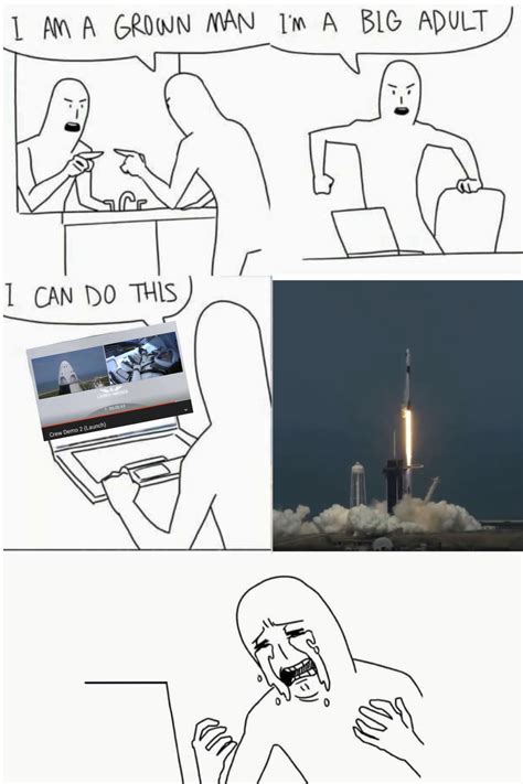 Go NASA Go SpaceX Godspeed Bob And Doug R SpaceXMasterrace