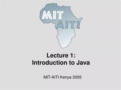 Ppt Lecture 1 Introduction To Java Powerpoint Presentation Free