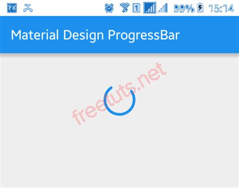 Progressbar Trong Android Freetuts