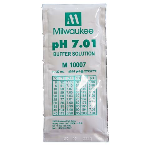 Ph Calibration Buffer Solution 7 01 Box Of 25 Welcome Rahrbsg