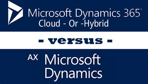 Whats Best Dynamics 365 365 On Premise Or A Hybrid Erp Software Blog