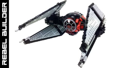 LEGO Star Wars First Order TIE Interceptor MOC! - YouTube