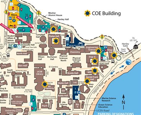 Map And Location The Robert Mehrabian College Of Engineering Uc