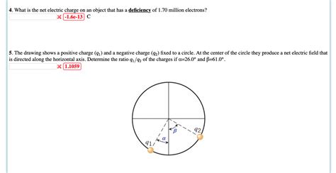 Solved What Is The Net Electric Charge On An Object That Chegg Com