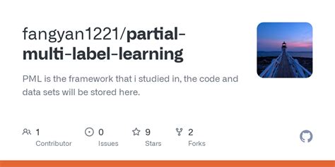 Github Fangyan1221partial Multi Label Learning Pml Is The Framework