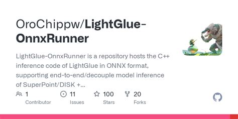 GitHub OroChippw LightGlue OnnxRunner LightGlue OnnxRunner Is A Repository Hosts The C