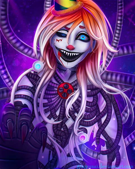 Ennard Humanization Fnaf Sister Location By Gingersai On Deviantart