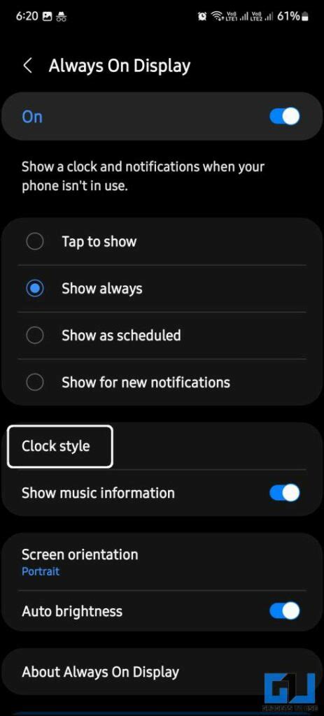 Ways To Get Always On Display On Android Smartphones Gadgets To Use