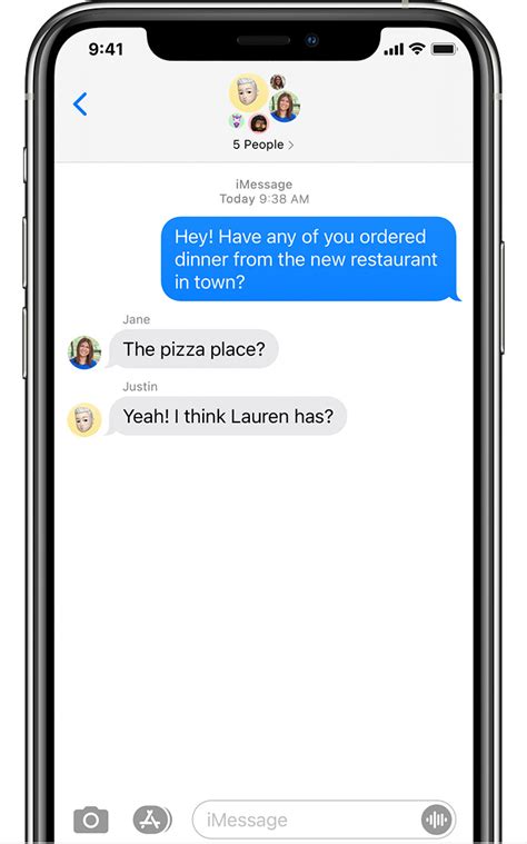 Editable Iphone Text Message Template