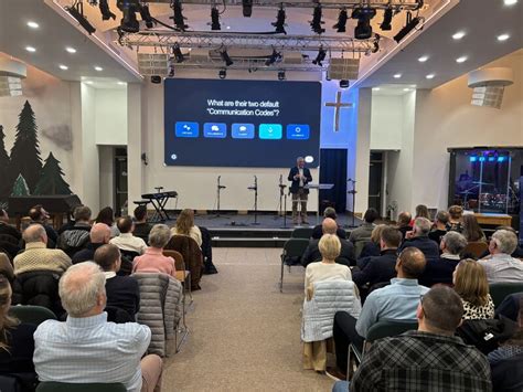 Such A Good Evening With Steve Cockram Speaking On ‘the Communication Code Brilliant To See So