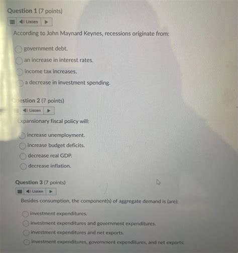 Solved Question 1 7 Points Listen According To John