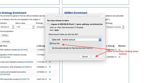 How To Emulate Firefox Save File Ok In Python Stack Overflow
