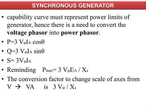 Excitation System And Capability Curve Of Synchronous Generator Ppsx