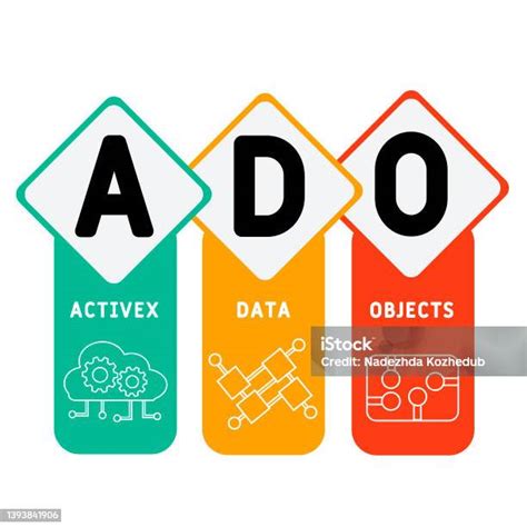 Ado Activex Data Objects Acronym Stock Illustration Download Image