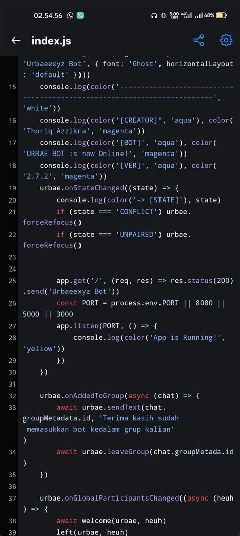 Eaddrinuse Errno 4091 · Issue 52 · Thoriqazzikraawhatsapp Bot · Github