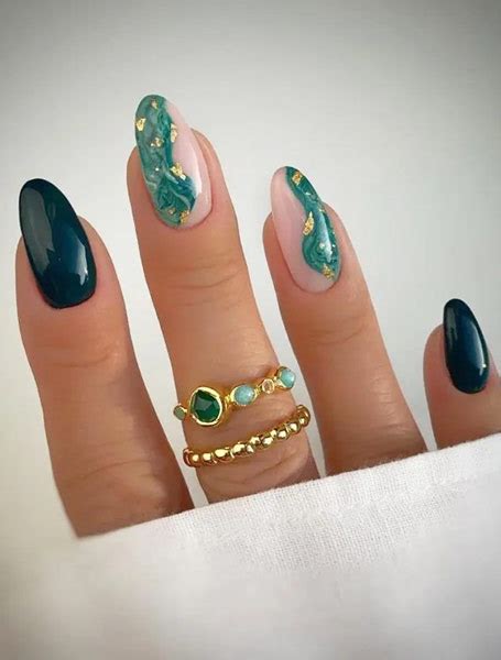 ۴۵ طرح ناخن سبز، مخصوص خانم های خوش سلیقه و شیک