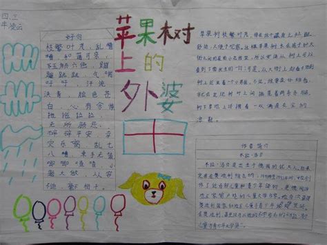 小学生优秀读后感手抄报 小学生手抄报 普车都