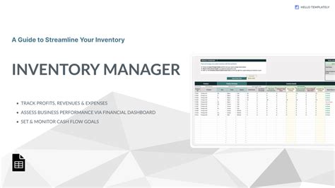 Inventory Management Template