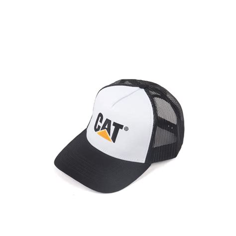 Kepi Blanco Negro Foundation Contrast Caterpilar Unicentro Tienda Online