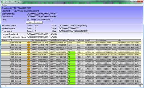 세그먼트 뷰어 창 Windows Drivers Microsoft Learn