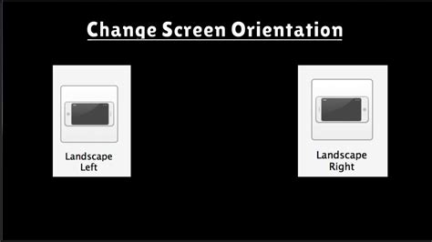 Change Device Orientations In Unity Easy Tutorial YouTube