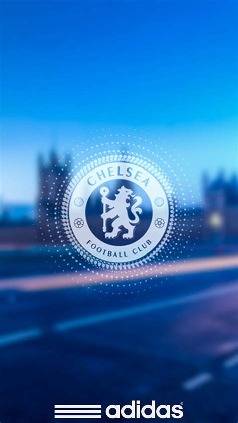 Download White Logo Chelsea Iphone Wallpaper Wallpapers Com